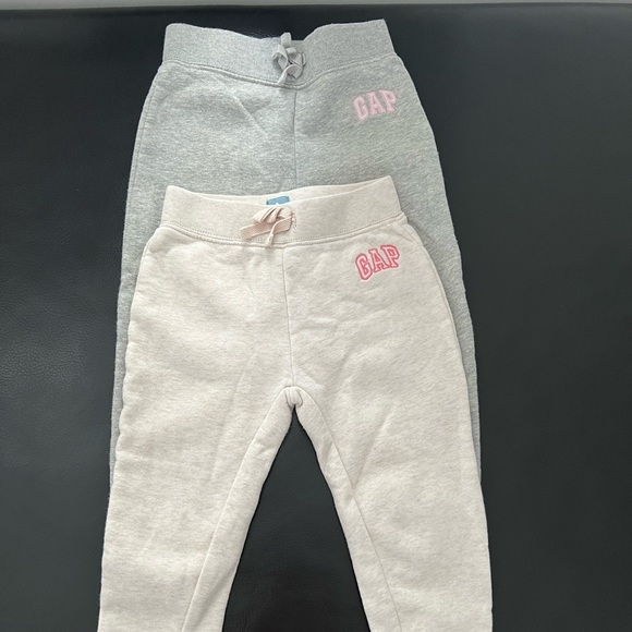 GAP | Bottoms | 2 Gap Logo Pants Girls | Poshmark